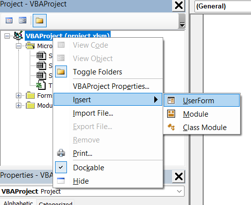 Data entry project in VBA - techsiter.com